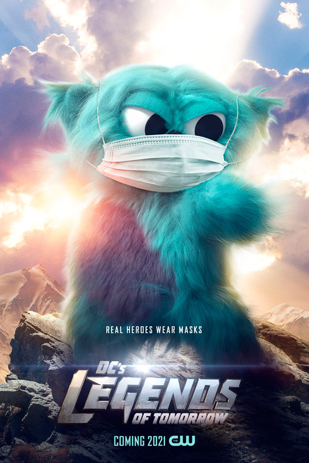 "Los héroes reales llevan mascarilla": The CW lanza pósters de sus ...